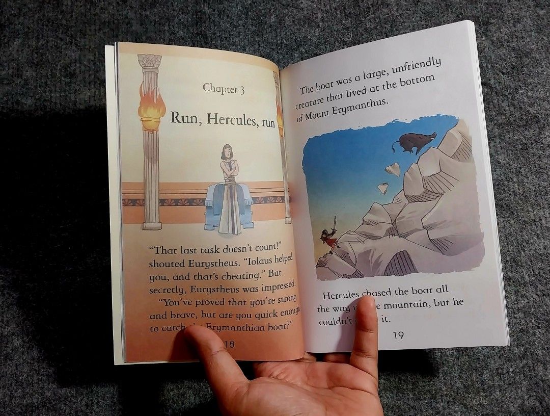 HERCULES, THE WORLD'S STRONGEST MAN: Usborne, Hobbies & Toys, Books ...