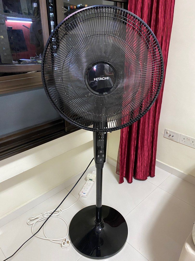 Hitachi standing fan, Furniture & Home Living, Lighting & Fans, Fans on ...