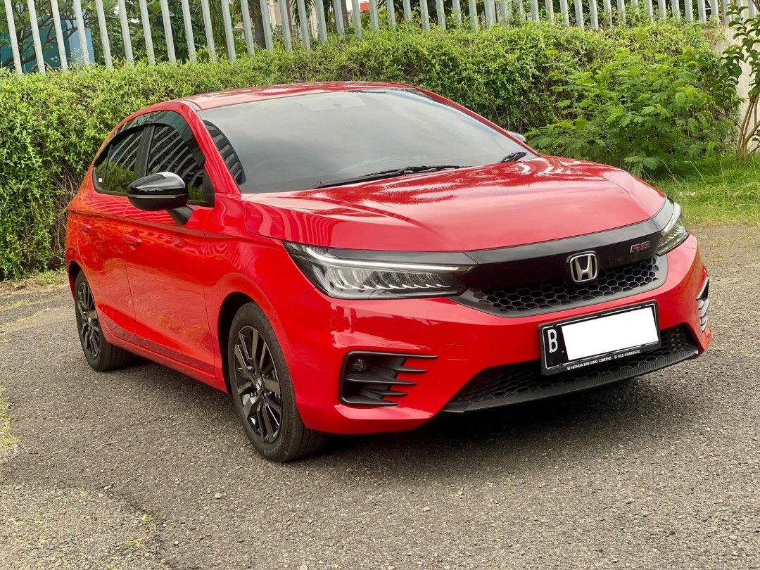 HONDA CITY HATCHBACK RS MANUAL 2021/2022 MERAH, Mobil & Motor, Mobil ...