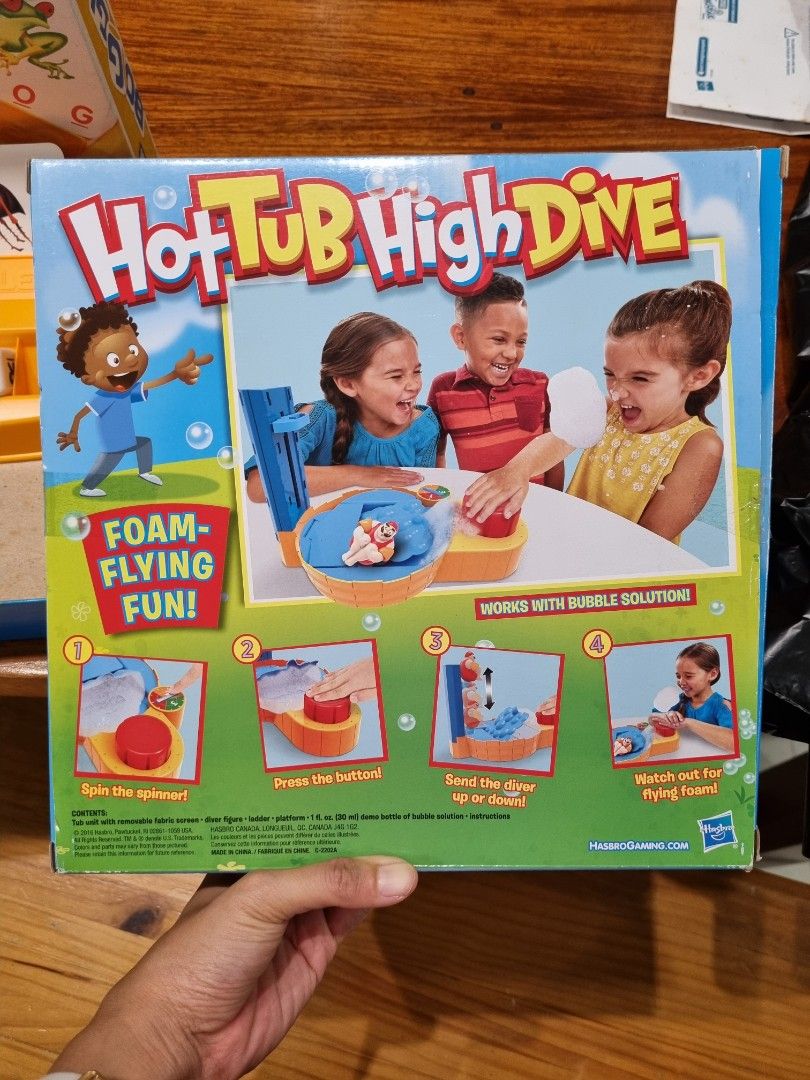 Hot Tub High Dive, Hobbies & Toys, Toys & Games on Carousell