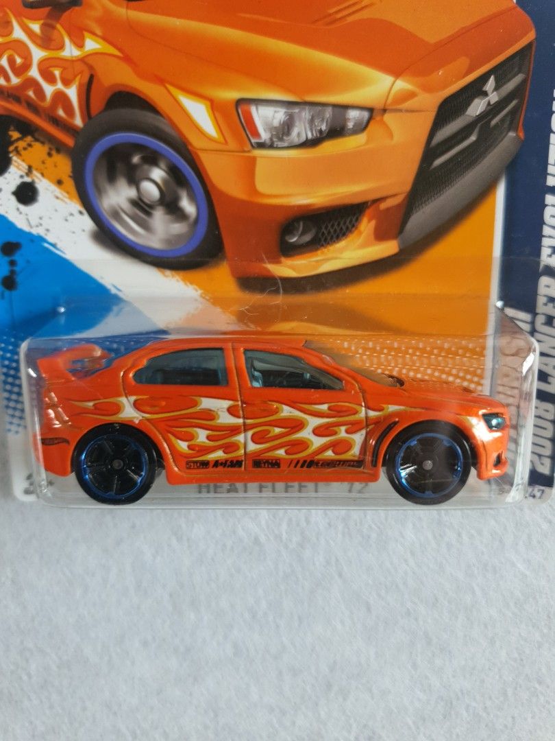 Hot Wheels MITSUBISHI EVOLUTION, Hobbies & Toys, Toys & Games on Carousell