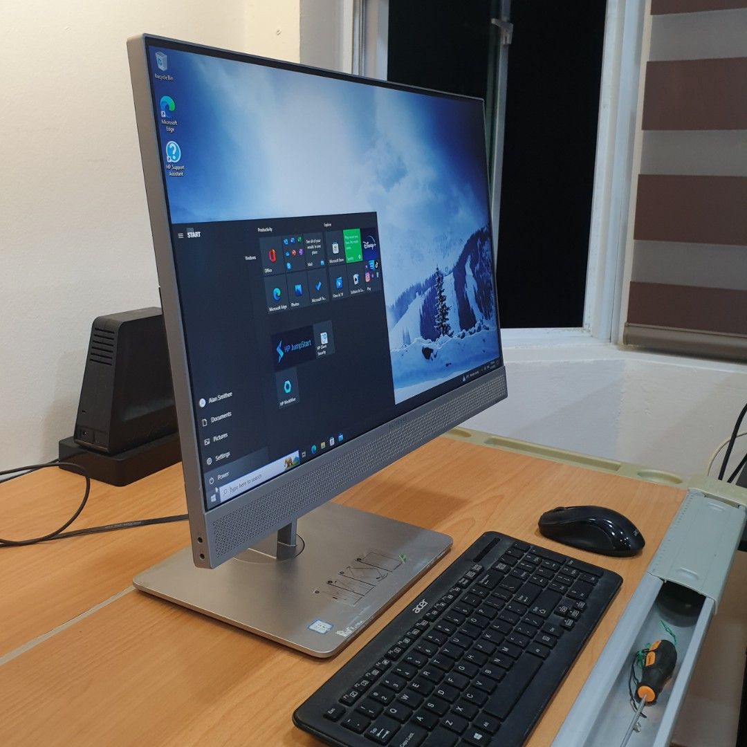 HP EliteOne 800 G3 All-in-One Business PC, Computers & Tech, Desktops ...