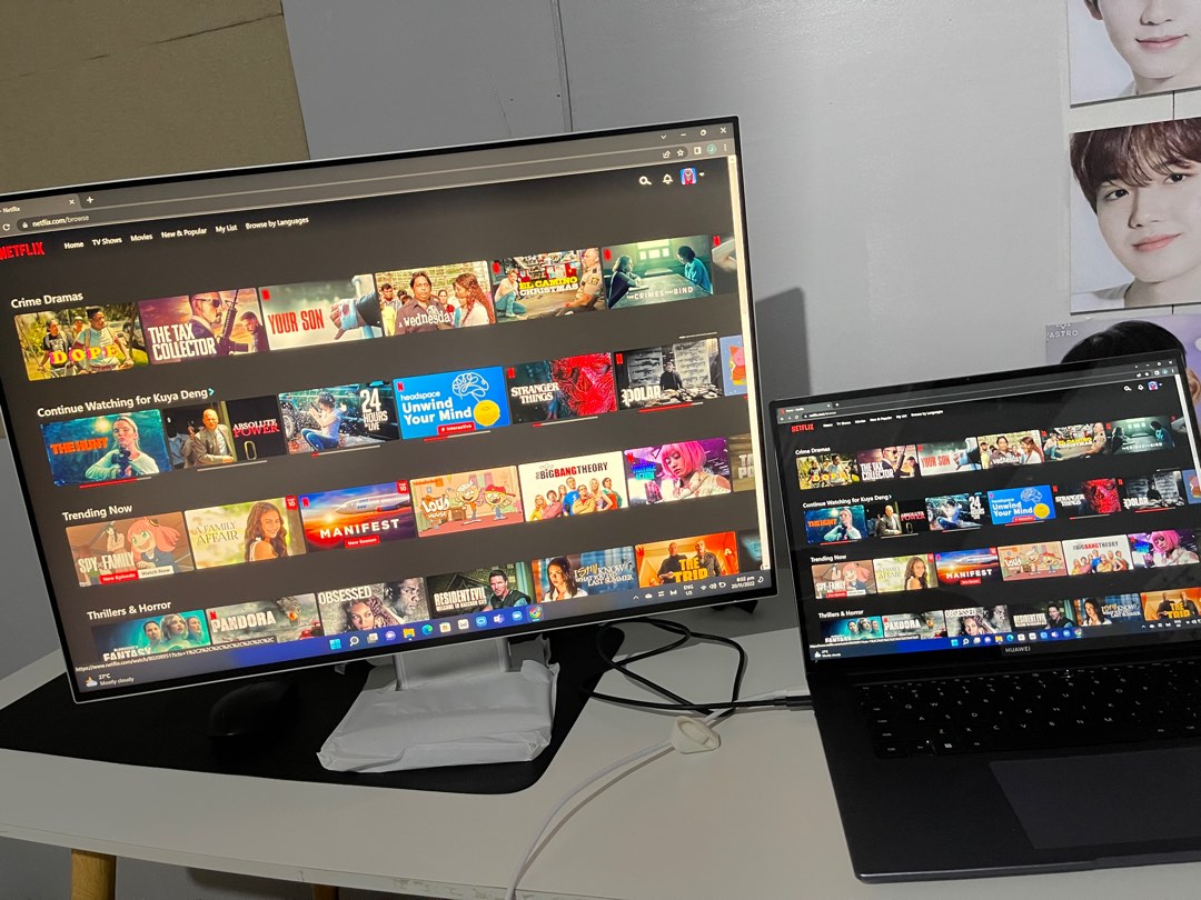 Huawei MateView desktop monitor, Computers & Tech, Desktops on Carousell