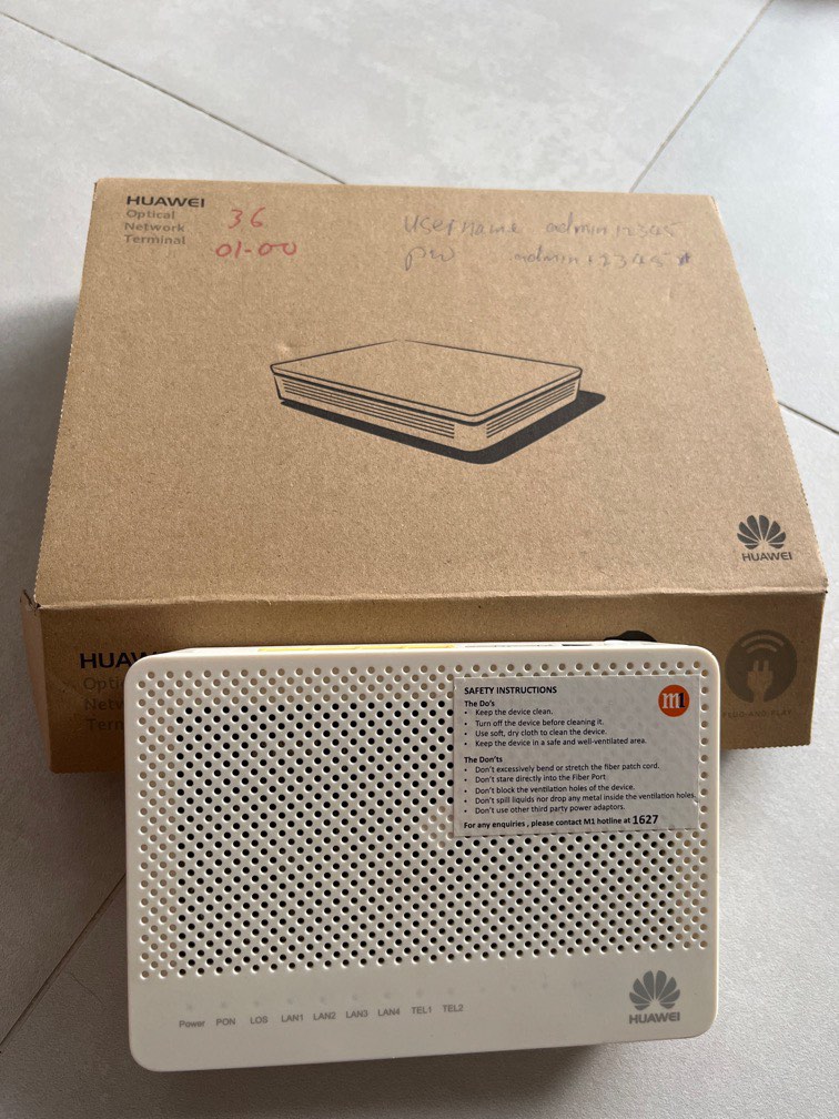 Huawei Optical Network Terminal, Computers & Tech, Parts & Accessories ...