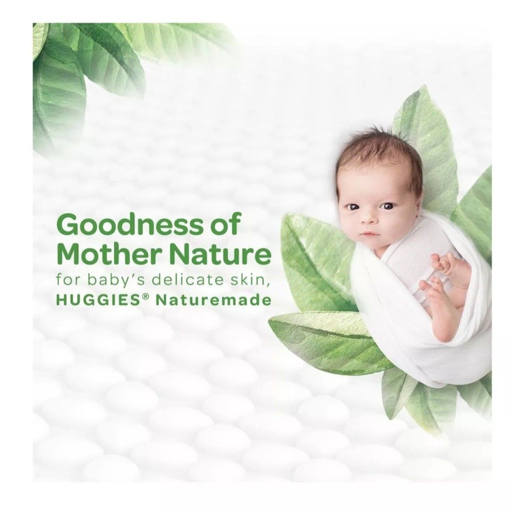 Huggies Nature Made Diaper (Large), Babies & Kids, Bathing & Changing ...