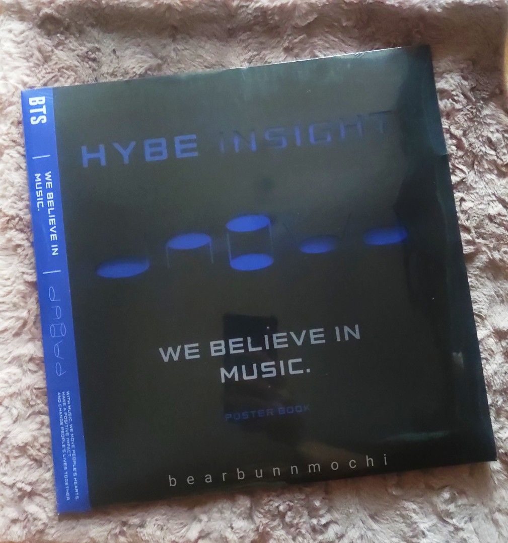 Hybe Insight Poster Book Sealed, Hobbies & Toys, Memorabilia ...