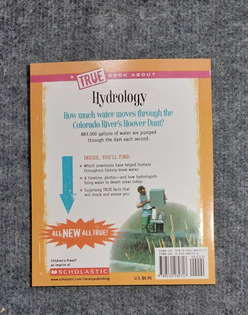 HYDROLOGY: Scholastic A True Book Series, Hobbies & Toys, Books ...