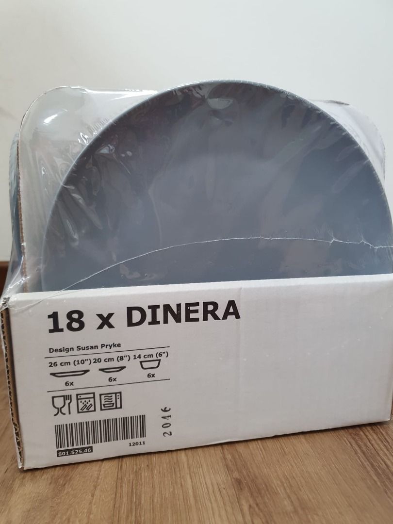 IKEA 18x DINERA Susan Pryke Dinnerware, Furniture & Home Living ...