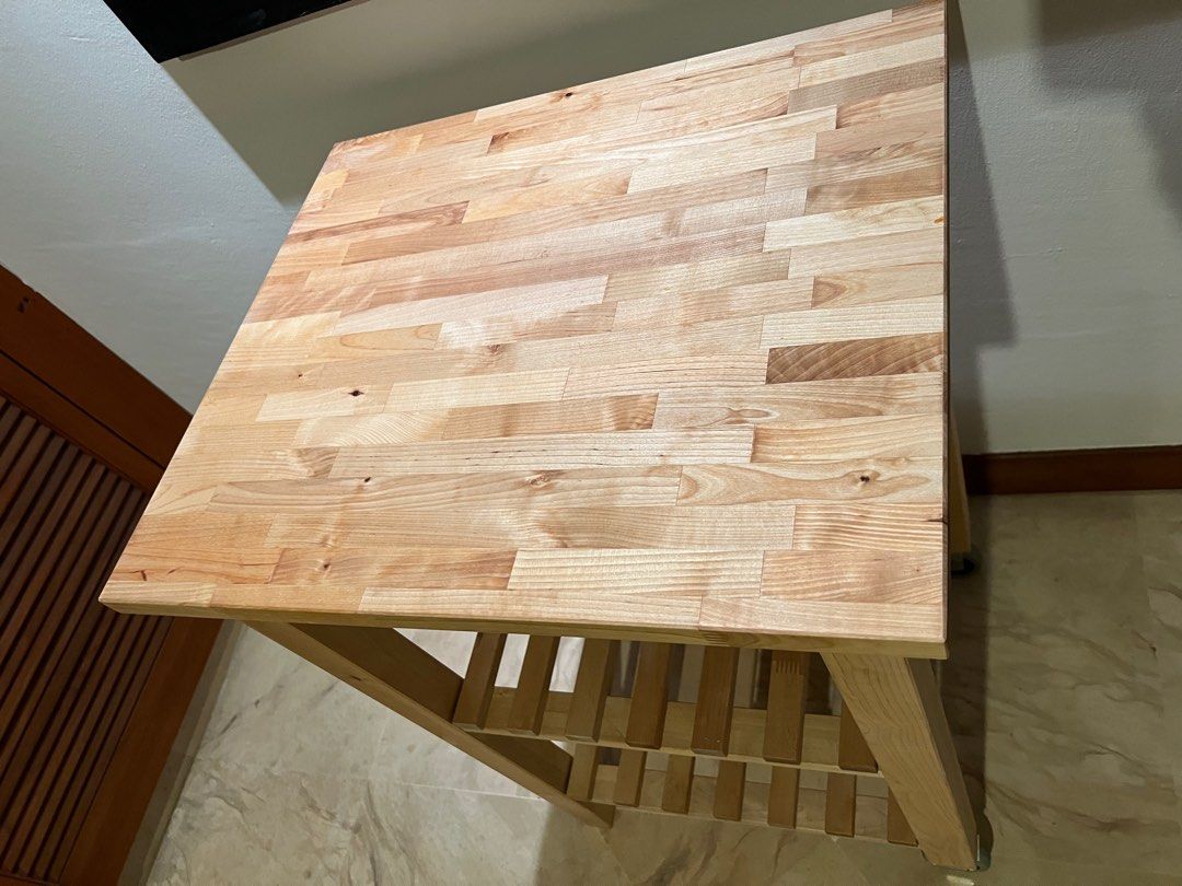 IKEA Bekvam Kitchen Island Trolley, Furniture & Home Living, Furniture ...