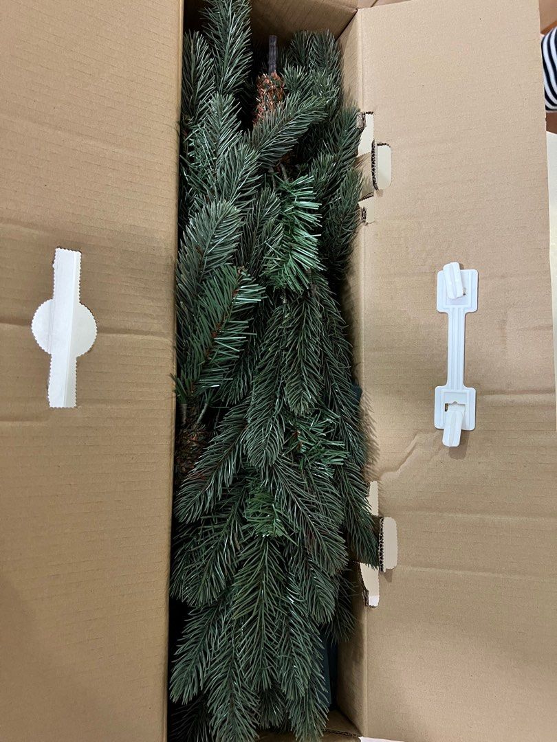 IKEA FEJKA Christmas Tree with stand, Everything Else on Carousell