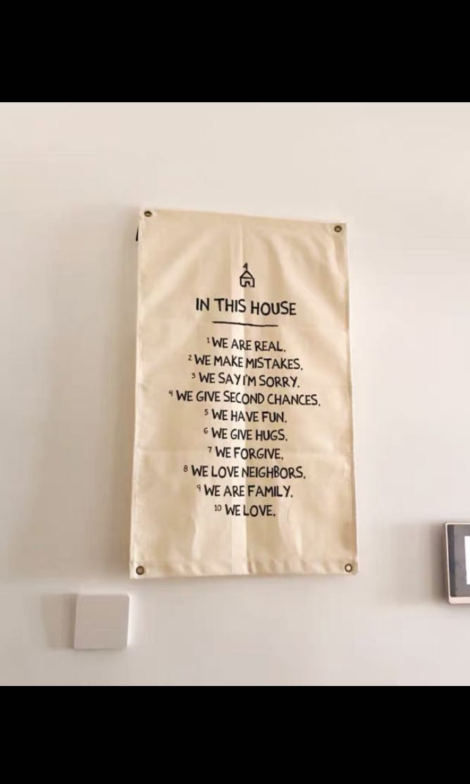 In this house wall decor, Furniture & Home Living, Home Decor, Wall ...