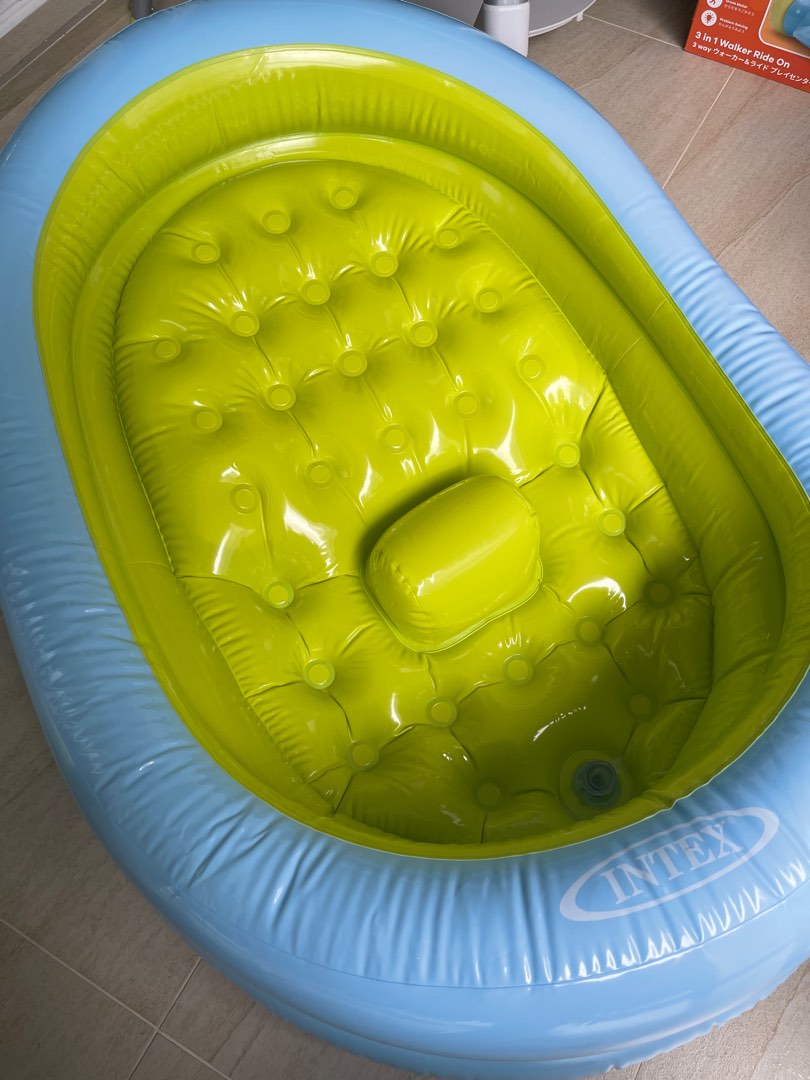 Inflatable Baby Bath Tub - INTEX, Babies & Kids, Bathing & Changing ...