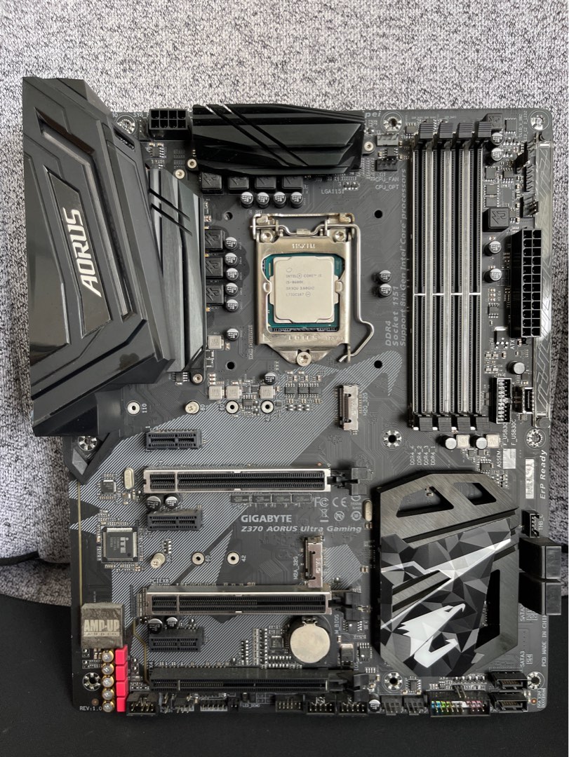 Intel i5 8600k and gigabyte z370 aorus ultra gaming cpu+motherboard, Computers & Tech, Parts ...