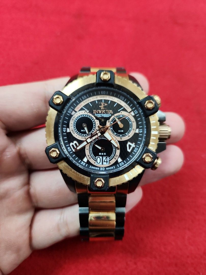 Invicta Reserve Octane Men Model 12987, Men's Fashion, Watches ...