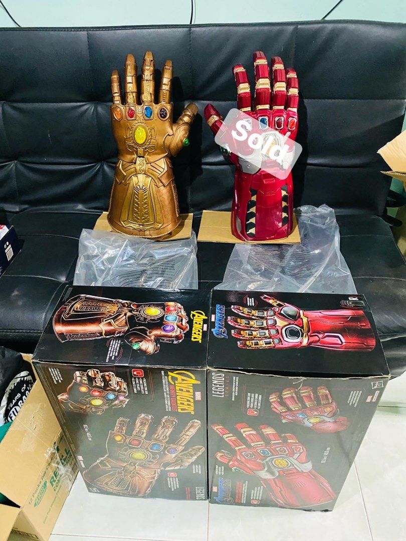 ironman Nano Gauntlet / infinity Gauntlet, Hobbies & Toys, Toys & Games on Carousell
