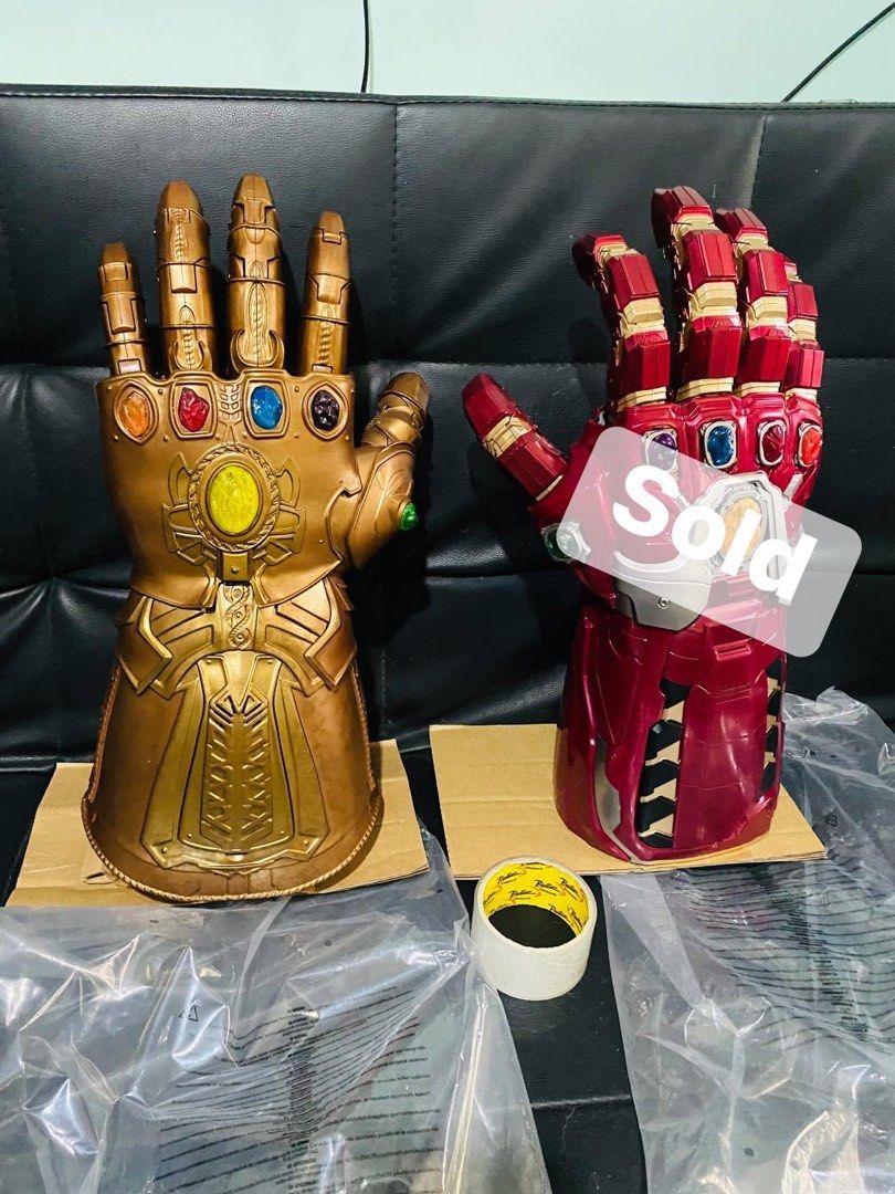 ironman Nano Gauntlet / infinity Gauntlet, Hobbies & Toys, Toys & Games ...