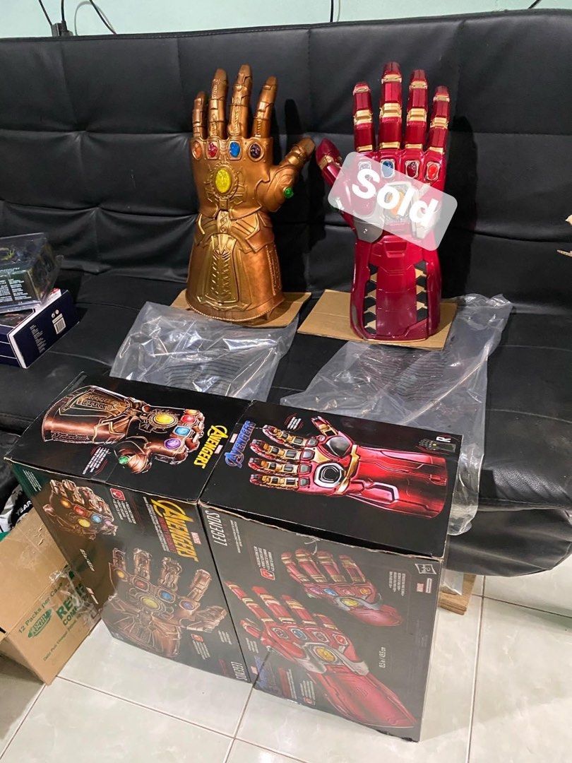 ironman Nano Gauntlet / infinity Gauntlet, Hobbies & Toys, Toys & Games ...