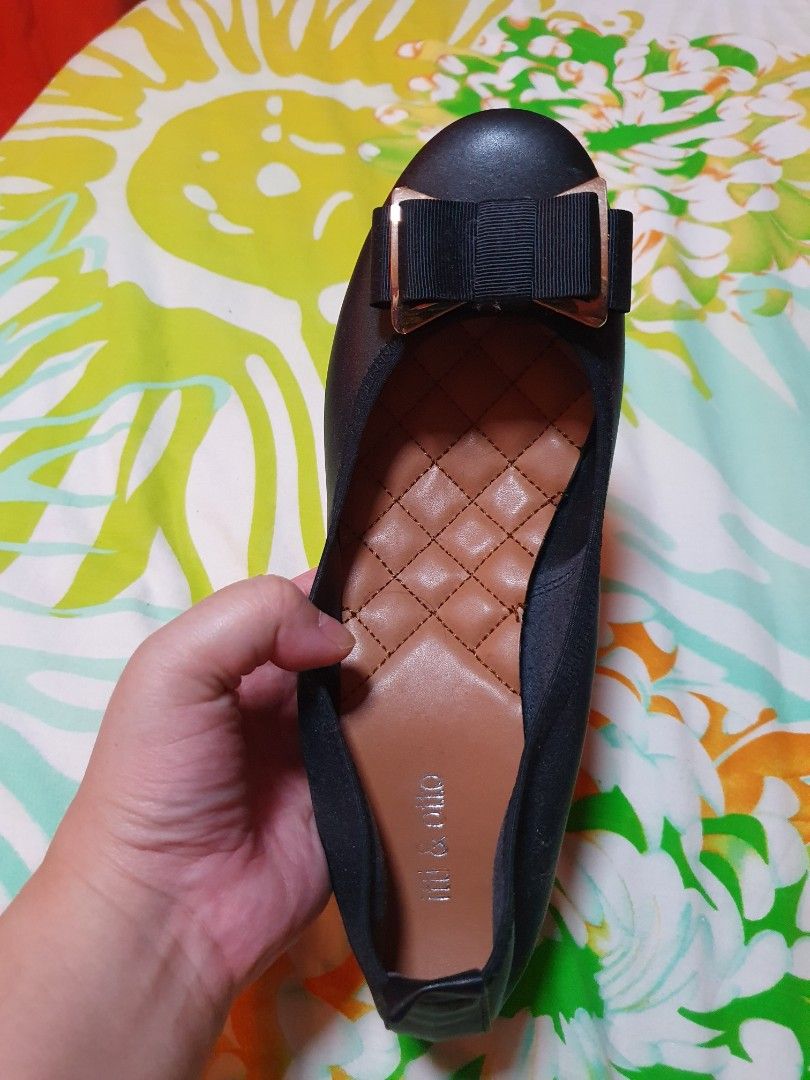 Itti & Otto black wedge shoes, Women's Fashion, Footwear, Wedges on ...