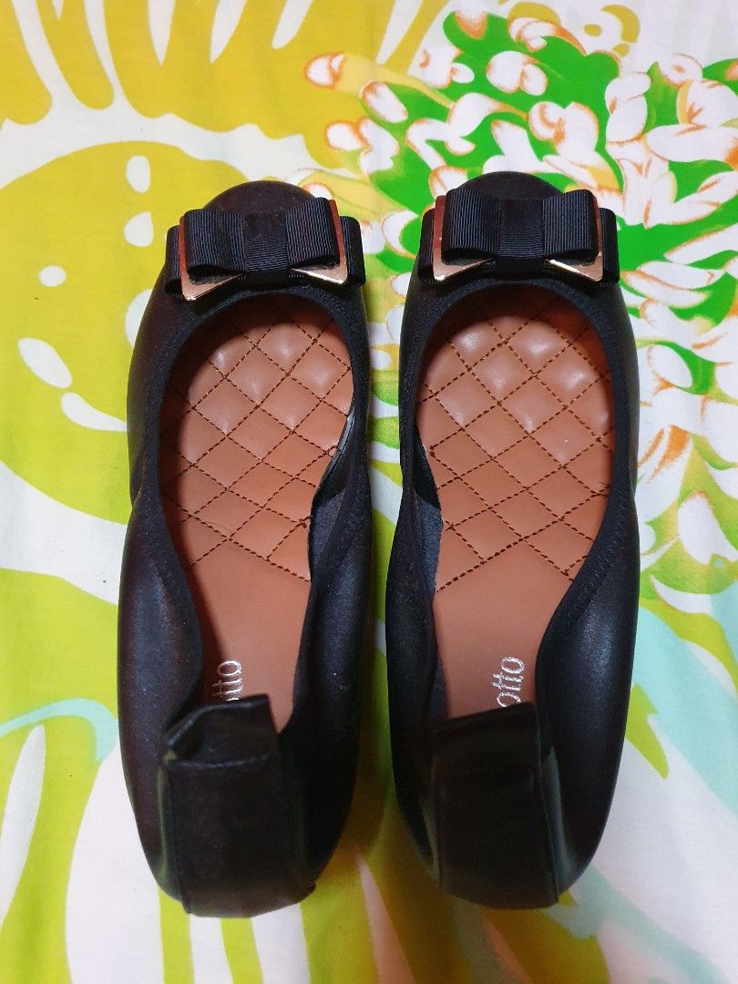 Itti & Otto black wedge shoes, Women's Fashion, Footwear, Wedges on ...