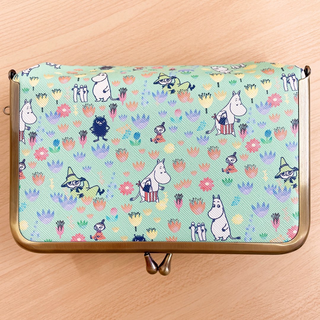 Japan Studio Ghibli Moomin Kisslock Kiss Lock Cosmetic Makeup Pouch Bag ...