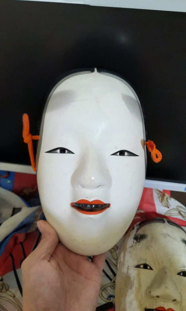 Japanese Noh Masks, Hobbies & Toys, Memorabilia & Collectibles, Vintage ...
