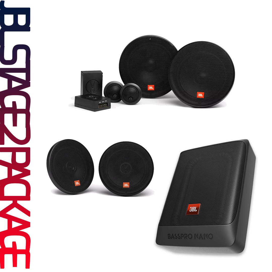 JBL Stage2 and JBL BassPro Nano Package Car Audio Package, Audio, Other ...