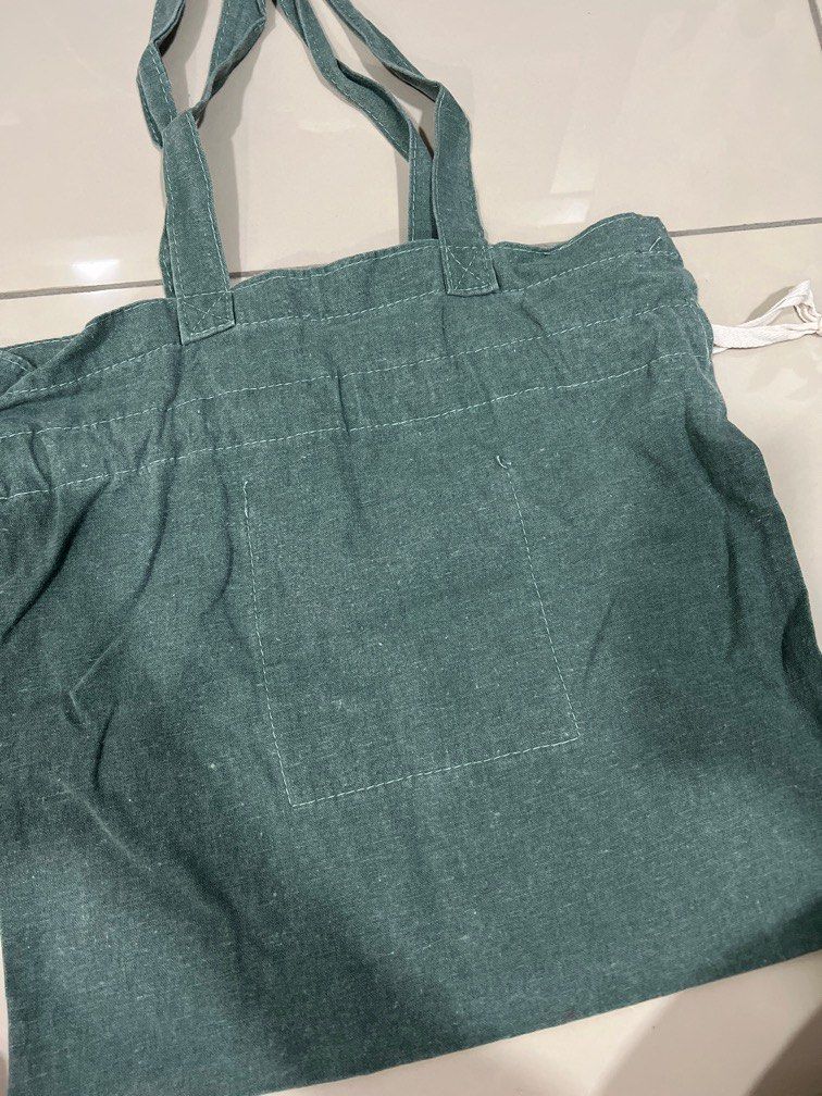 Kaison green totebag, Women's Fashion, Bags & Wallets, Tote Bags on ...