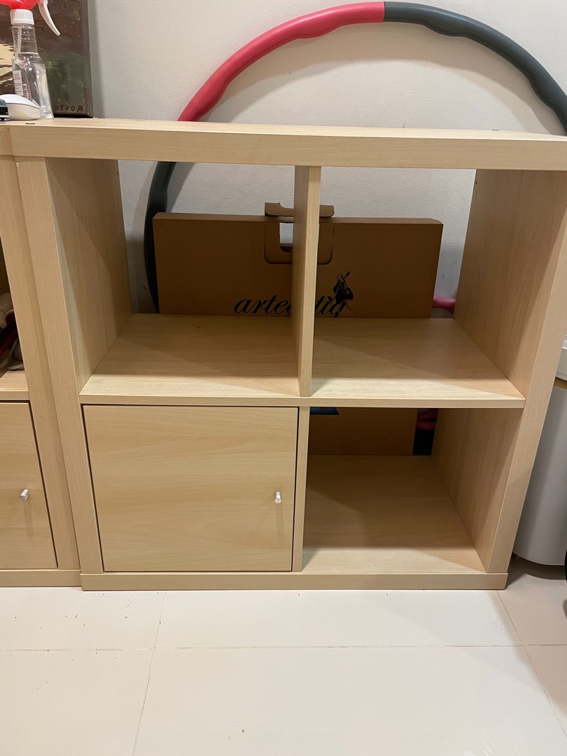 Kallax book shelf 2x2, Furniture & Home Living, Furniture, Shelves ...