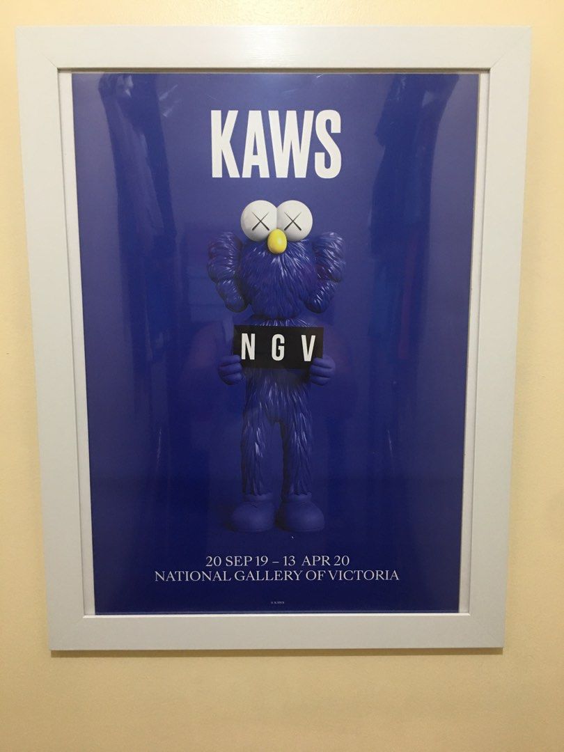 KAWS NGV POSTER Edition of 5000 pieces only, Hobbies & Toys ...