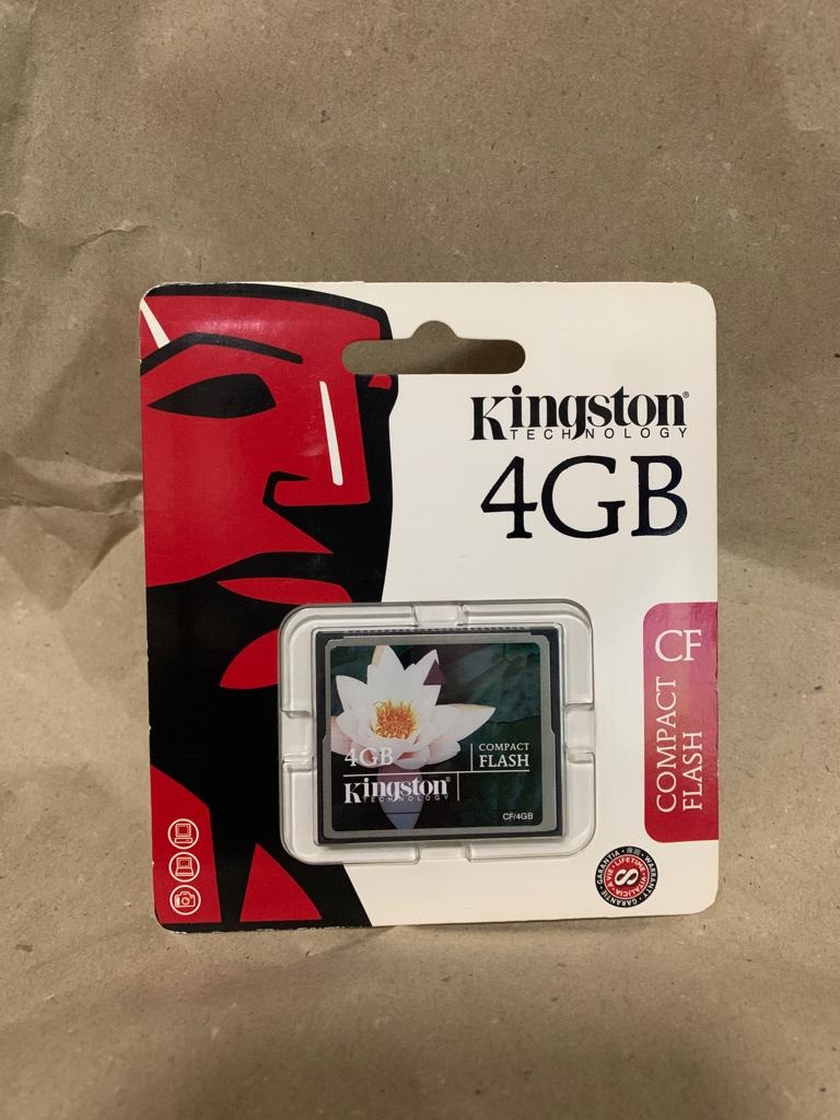 KINGSTON 4GB CF CARD, Computers & Tech, Parts & Accessories, Hard Disks ...