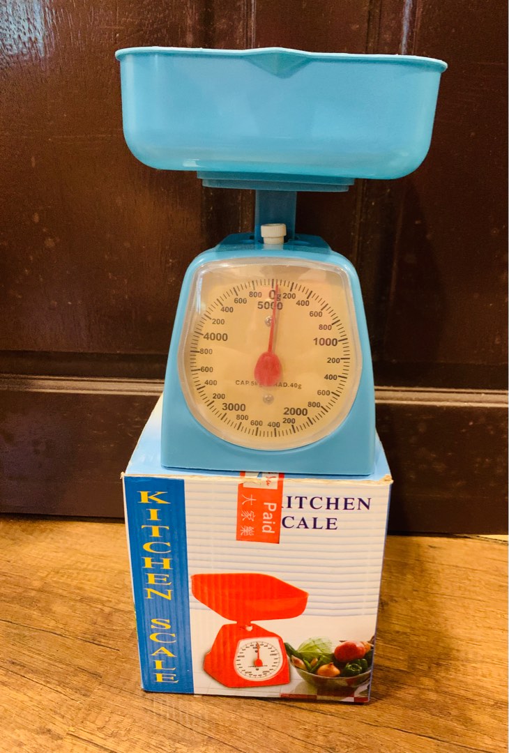 Kitchen Scale Blue 5kg, TV & Home Appliances, Kitchen Appliances, Other ...