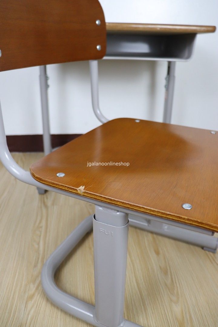 Kokuyo Japanese School Desk Kids Study Table and Chair, Babies & Kids ...