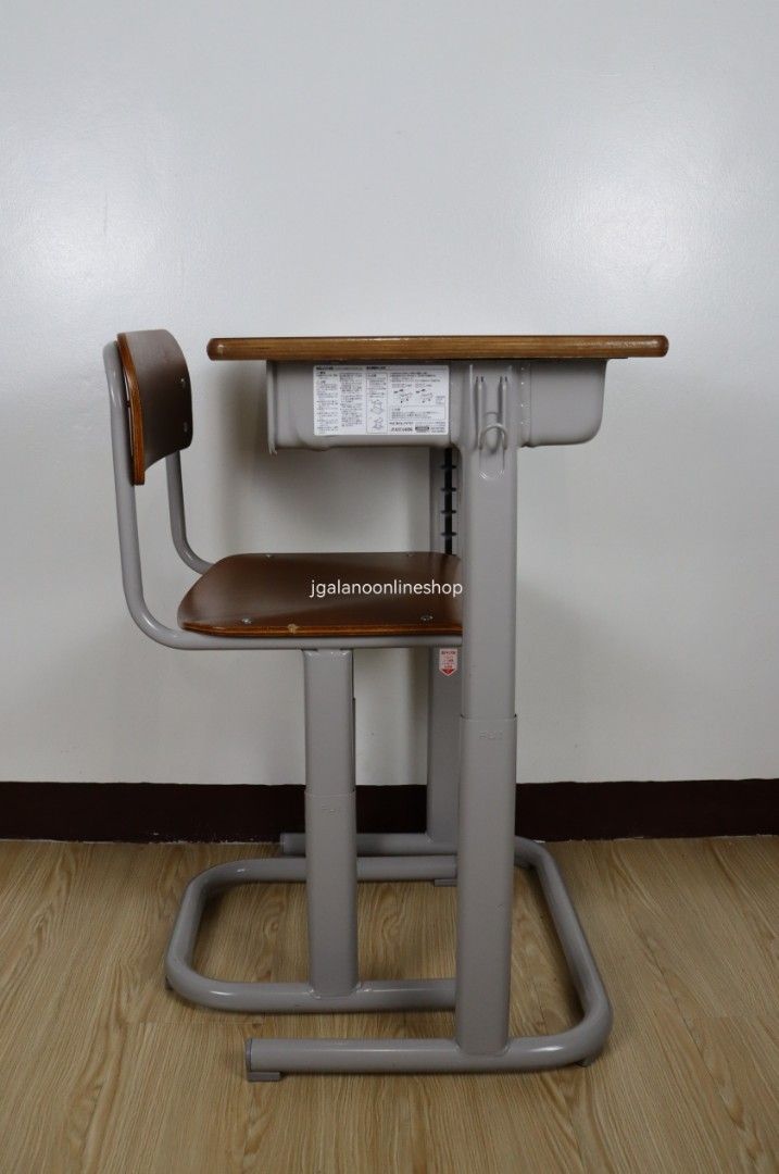 Kokuyo Japanese School Desk Kids Study Table and Chair, Babies & Kids ...