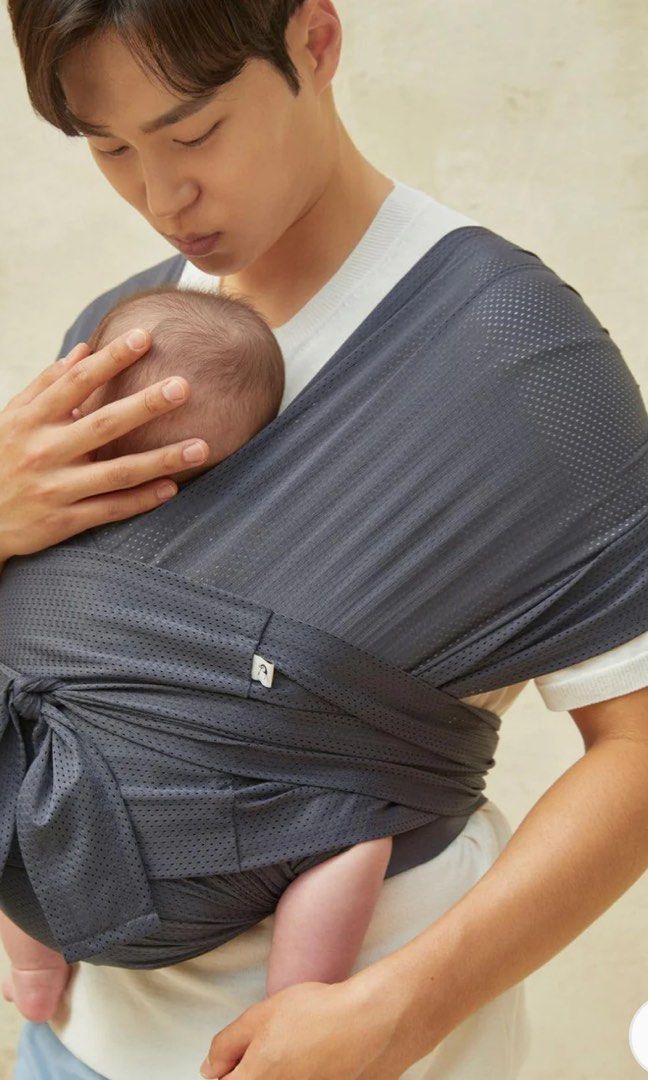 KONNY BABY CARRIER FLEX SUMMER in Charcoal, Babies & Kids, Going Out ...