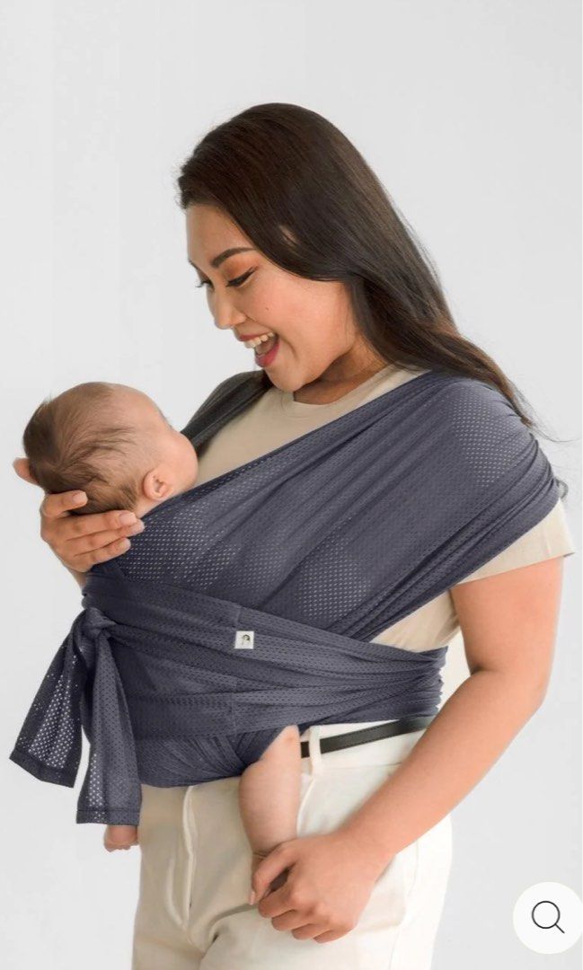 KONNY BABY CARRIER FLEX SUMMER in Charcoal, Babies & Kids, Going Out ...