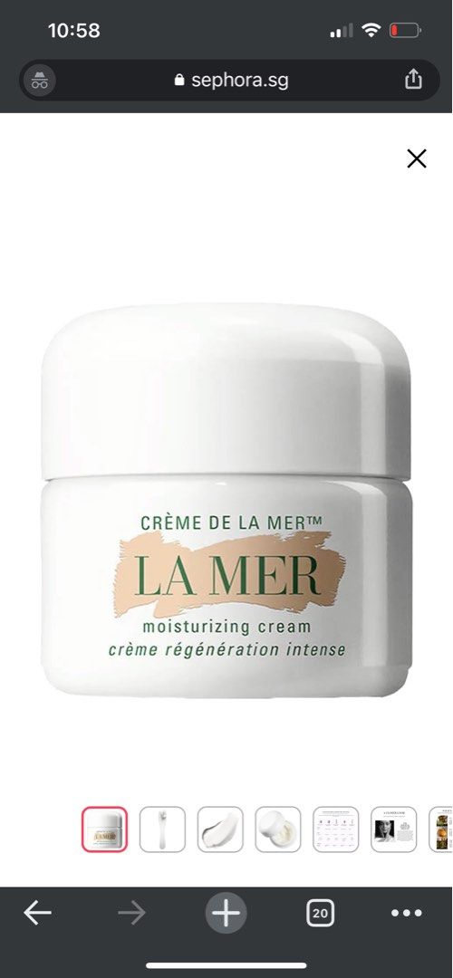 La Mer Moisturising cream 15ml, Beauty & Personal Care, Face, Face Care ...