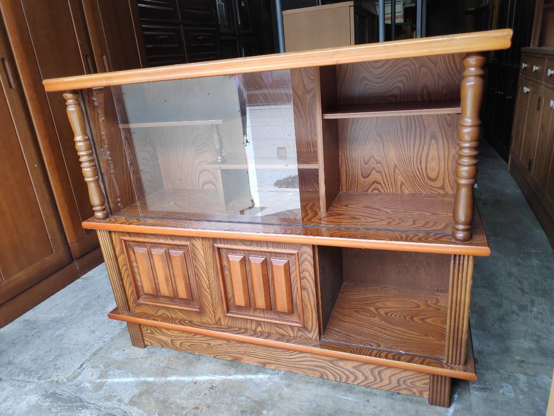 Lateral displayer tv rack, Furniture & Home Living, Furniture, TV ...