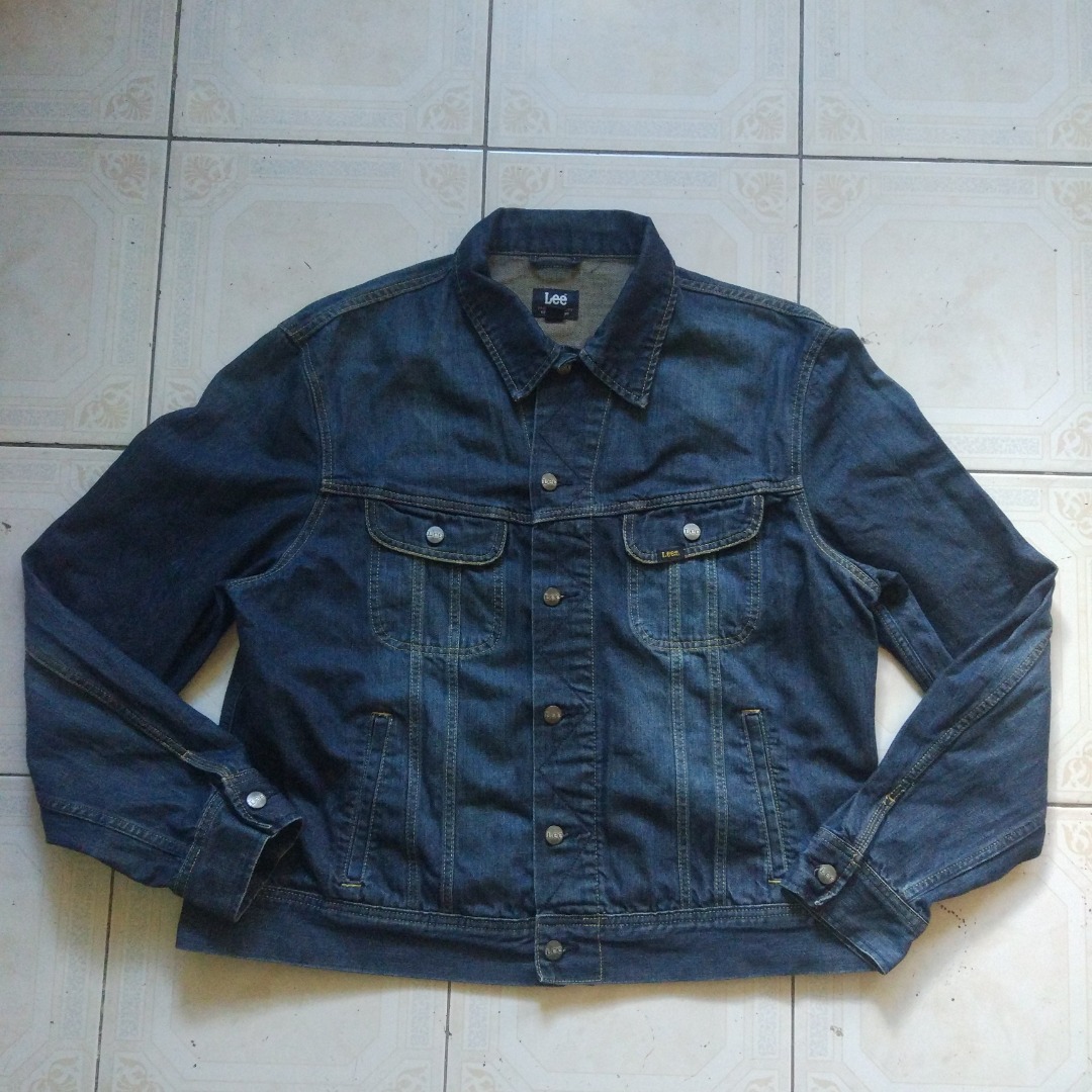 Lee Denim Jacket XL, Men's Fashion, Coats, Jackets and Outerwear on ...