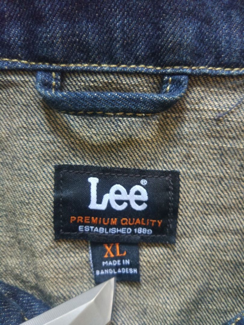 Lee Denim Jacket XL, Men's Fashion, Coats, Jackets and Outerwear on ...