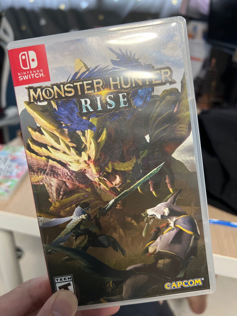 Let Go Monster Hunter Rise - Nintendo Switch Game, Video Gaming, Video ...