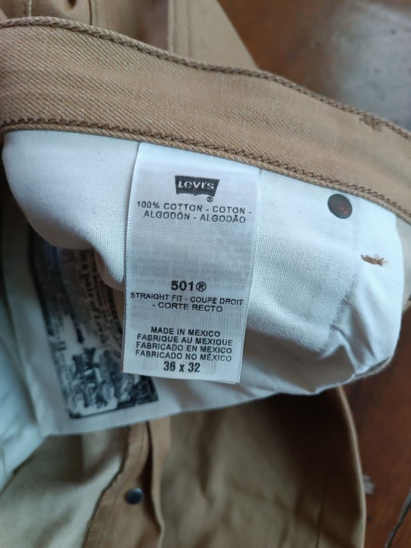Levis 501, Men's Fashion, Bottoms, Jeans on Carousell