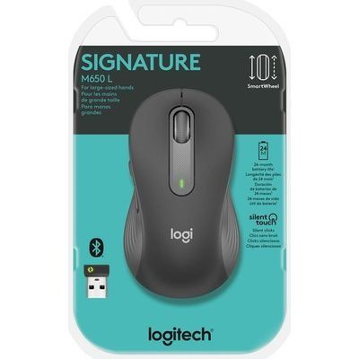Logitech Signature M650 Wireless Mouse with Silent clicks, customizable ...