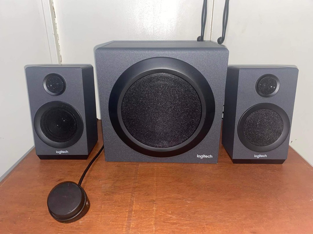 Logitech Z333 SPEAKER SYSTEM WITH SUBWOOFER, Audio, Soundbars, Speakers ...
