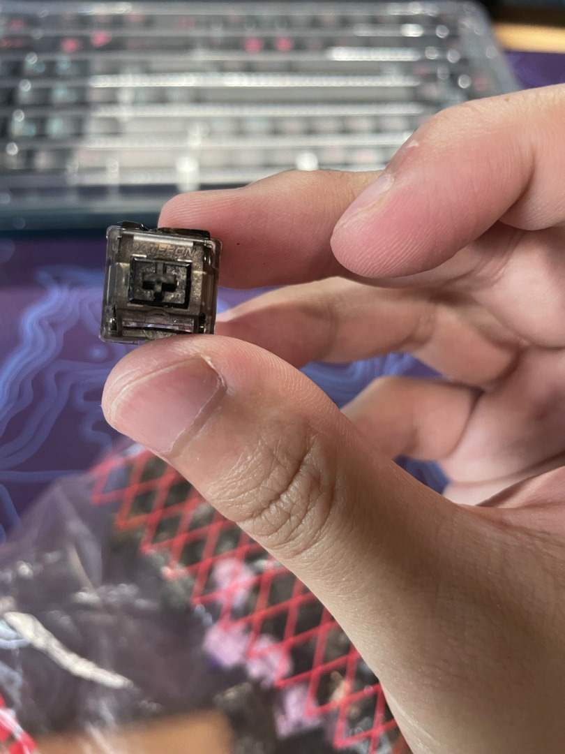 Lubed and filmed, linear switch, Gat Black Ink V2s x 80, Computers ...