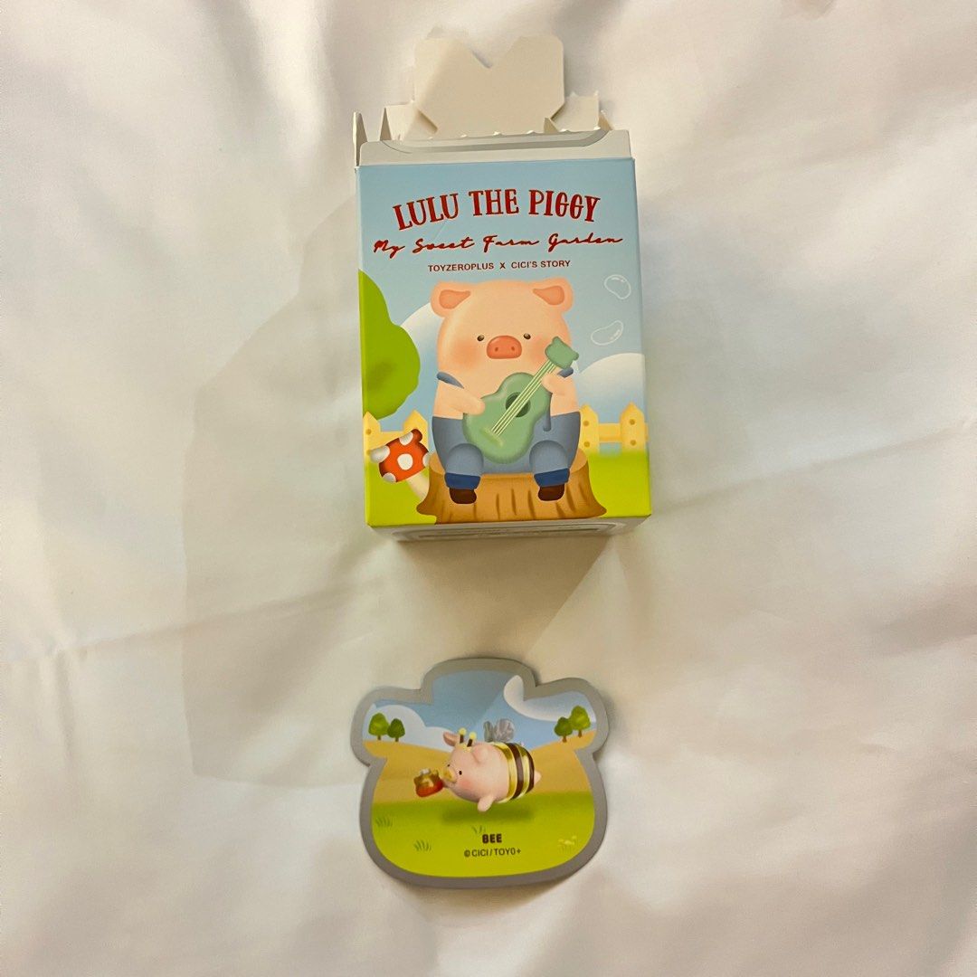 Lulu the piggy farm garden bee figure blind box, Hobbies & Toys, Toys ...