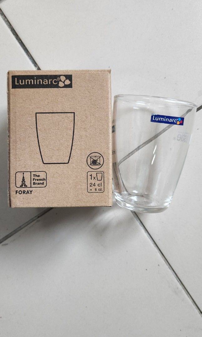 Luminarc glassware, Furniture & Home Living, Kitchenware & Tableware ...