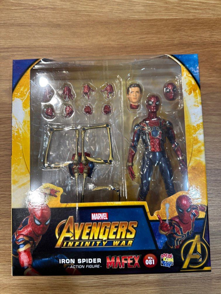 Mafex Iron Spider Mafex Thor Infinity War Avengers Marvel, Hobbies ...
