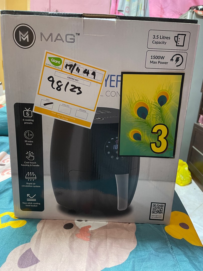 Mag air fryer, TV & Home Appliances, Kitchen Appliances, Ovens ...