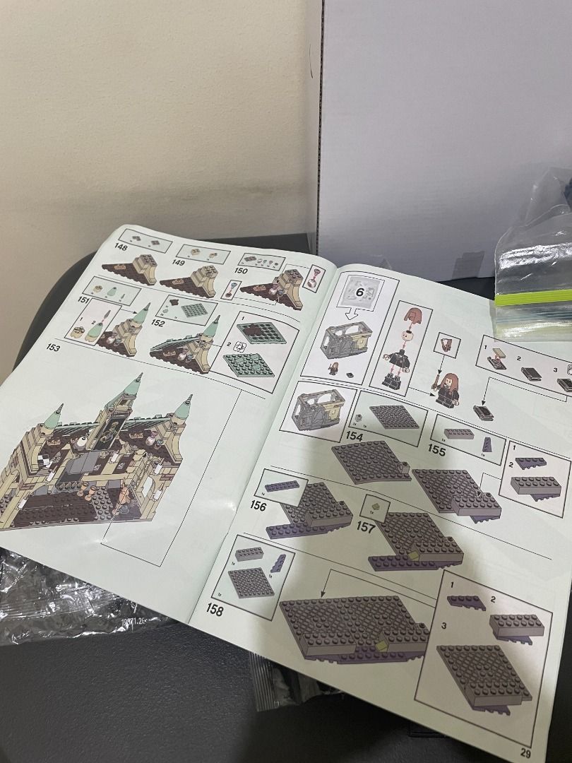 Magic Castle (Lego compatible) - Hogwarts Chamber of Secrets, Hobbies ...