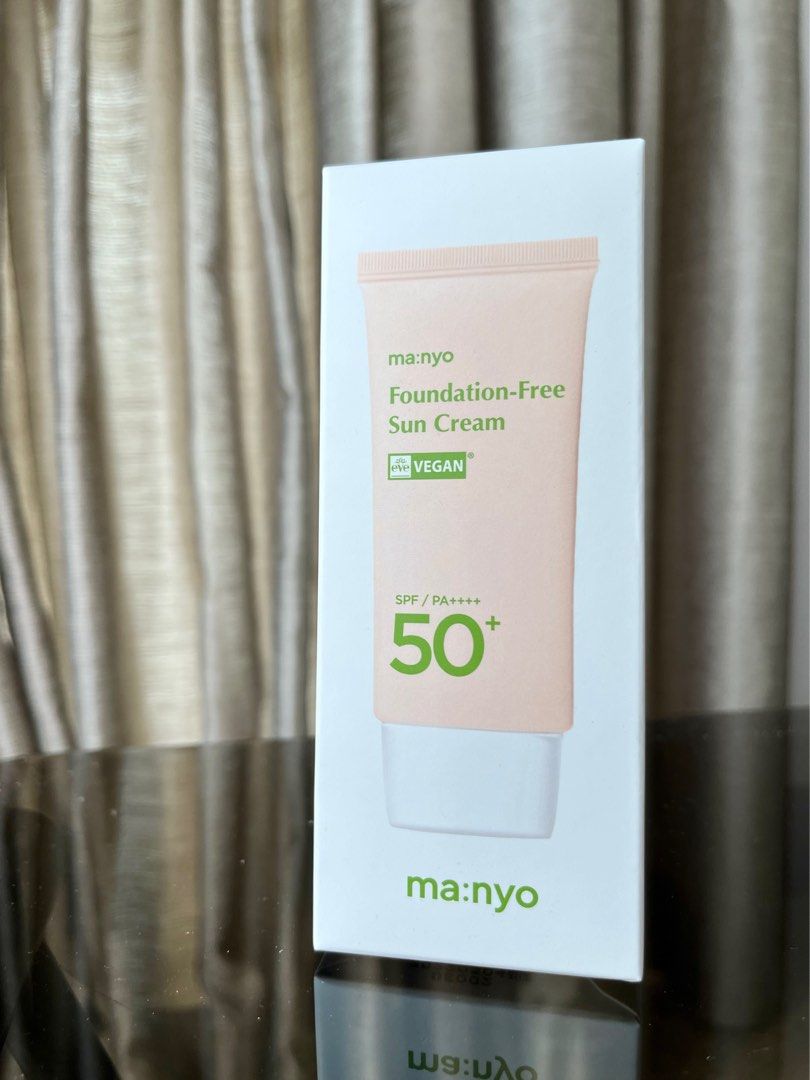 Manyo Foundation-Free Sun Cream SPF50+ PA++++ (50ml), Beauty & Personal ...